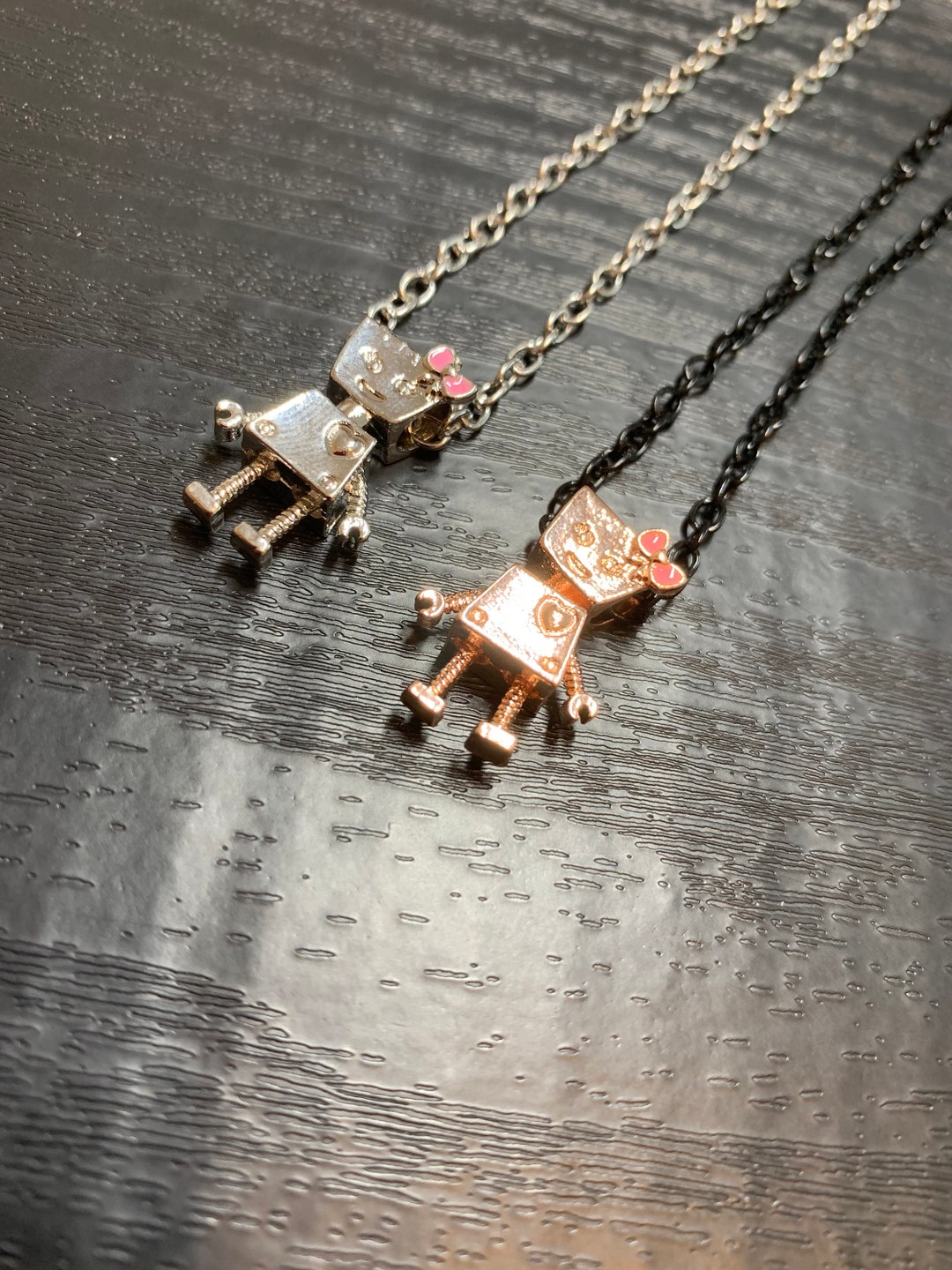 Robot Pendant Necklace, Robot Charm Pendant, Engineer Gift, STEM Gift ...