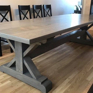 X Style Table - Etsy