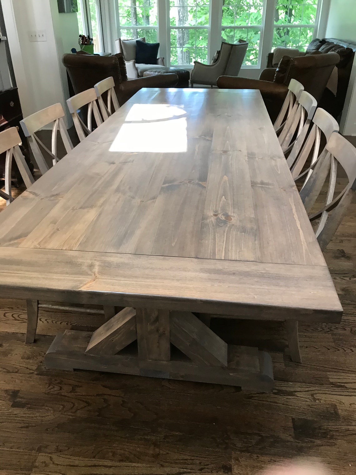 X Style Table - Etsy