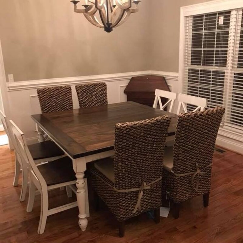 Square Dining Table for 8 - Etsy