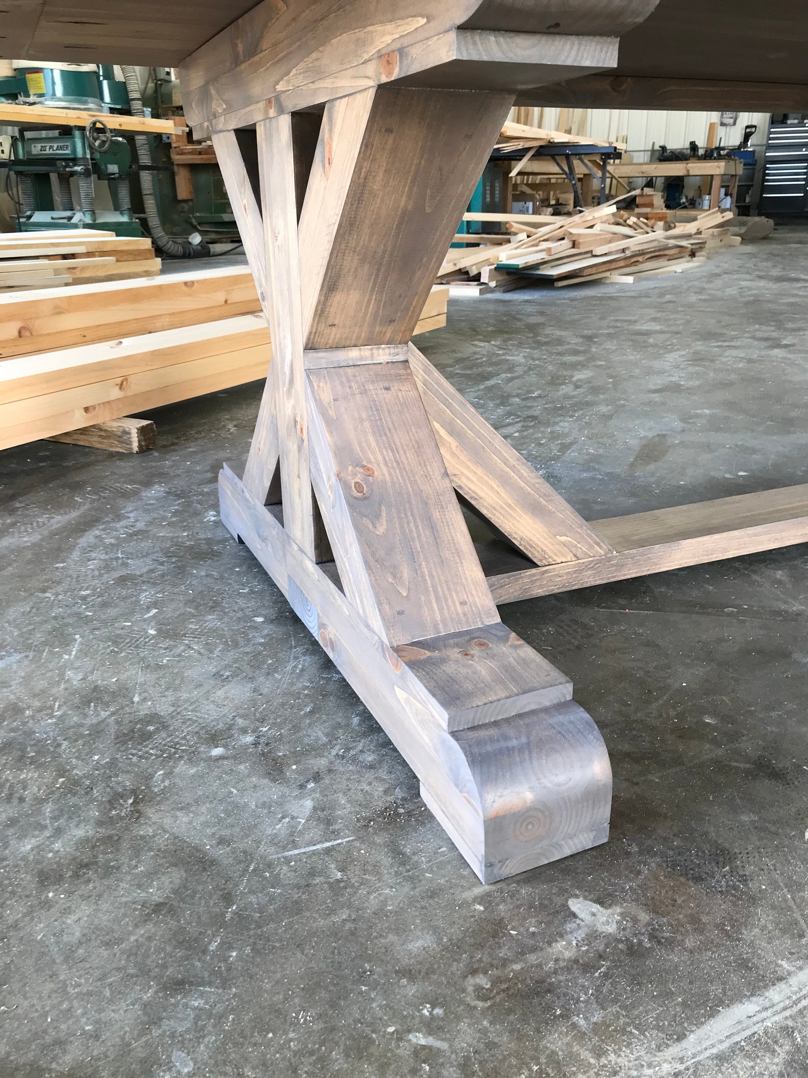 X Style Table - Etsy