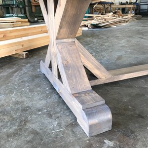 X Style Table - Etsy