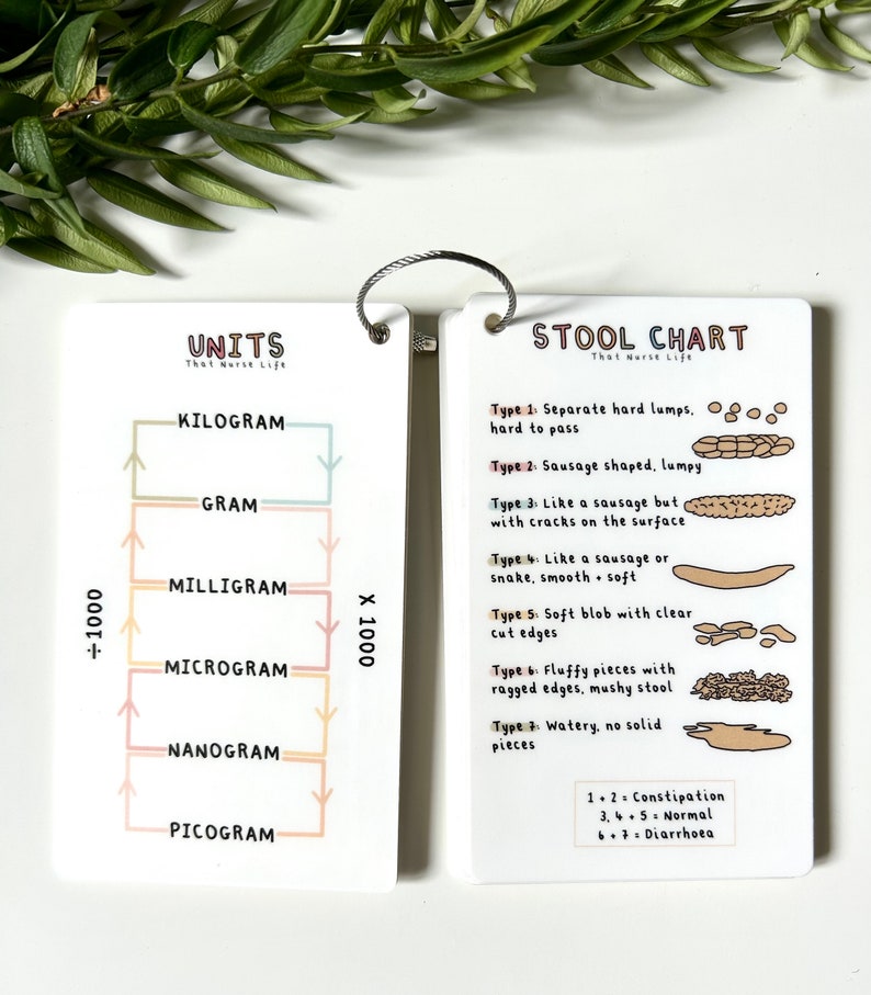 Nursing Flashcards - Etsy