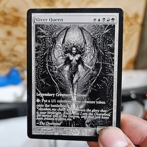 Custom Magic: the Gathering Metal Engraved Proxy Cards - Etsy