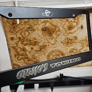Custom Laser Engraved License Plate Covers | Frames - Etsy