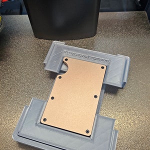 Hip Flask 8 Oz. Fiber W/rfid Wallet Attachment Jig for Fiber and CO2 ...