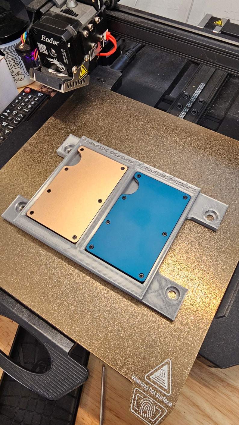 Single and Double RFID Wallet Fiber / CO2 Galvo Laser Jig *STL File ...