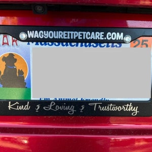 Custom Laser Engraved License Plate Covers | Frames - Etsy