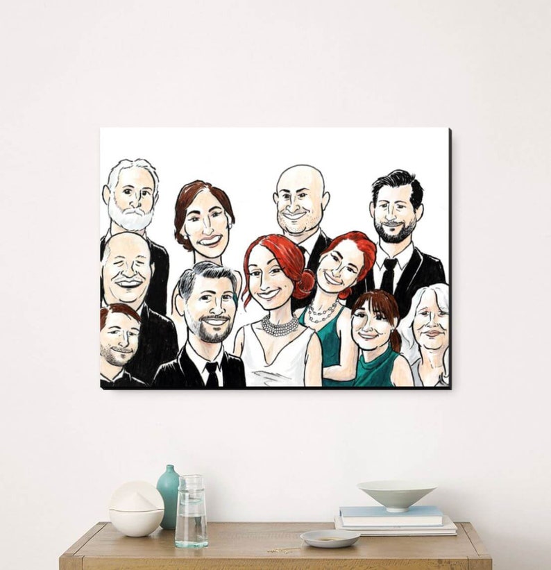 Custom Portrait, Cartoon Portraits, Portrait From Photo, Personalized ...