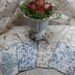 Cottage Chic Toile Tags, French Country Gift Tags, Set of Four - Etsy