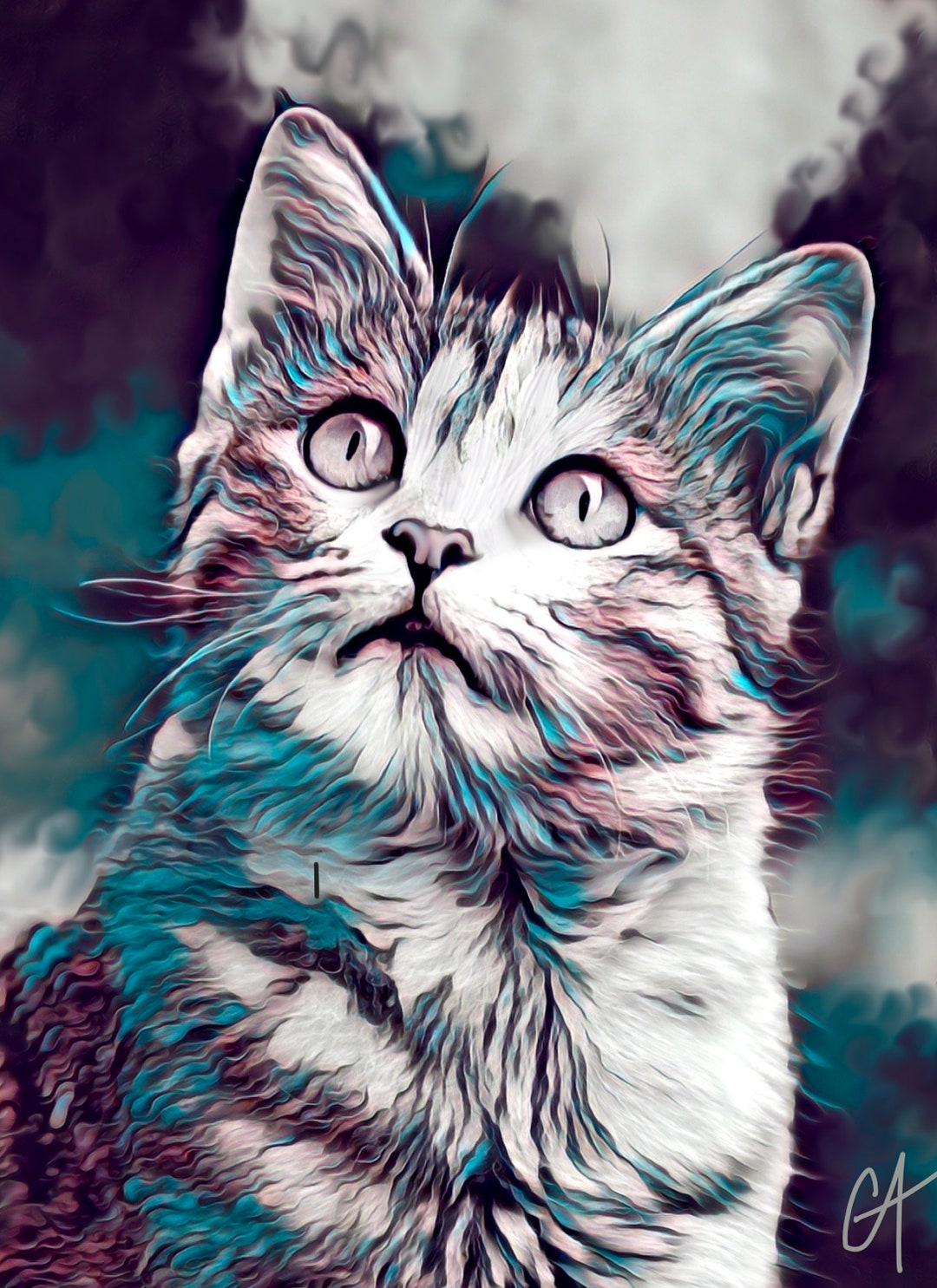 Spaced Out original Signed by Artist - Etsy