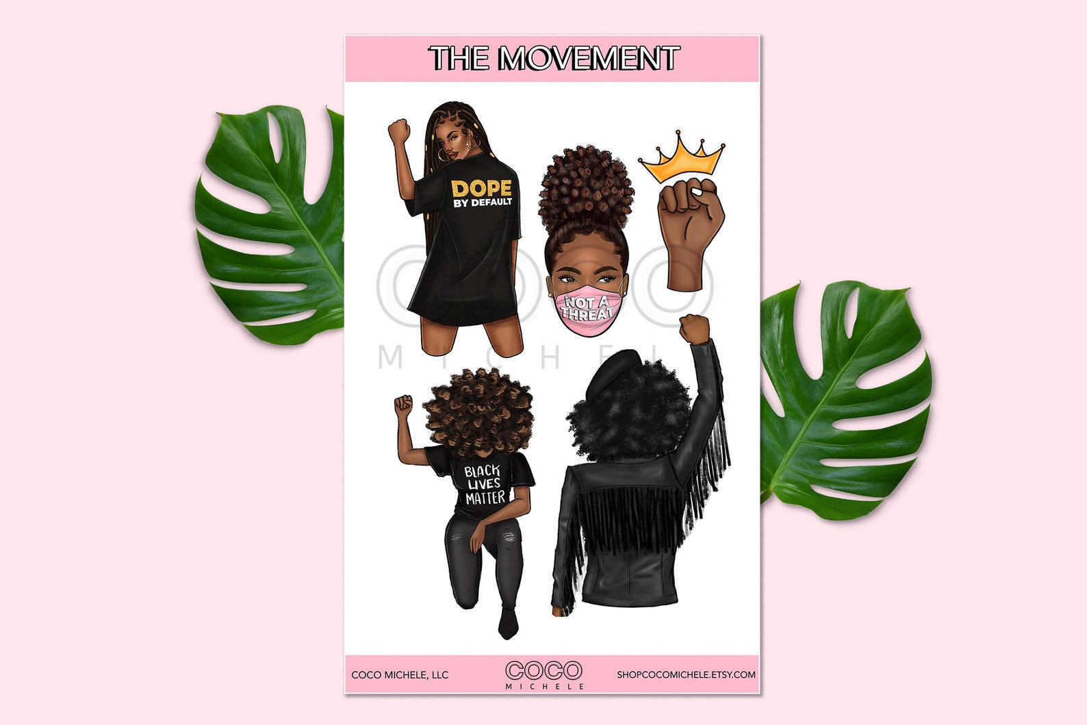 Pick Any Two Black Girl Planner Stickers African American Etsy