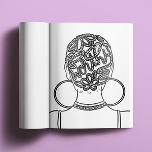 Coloring With Coco Black Girl Coloring Book Vol. 8 Coco Michele - Etsy ...