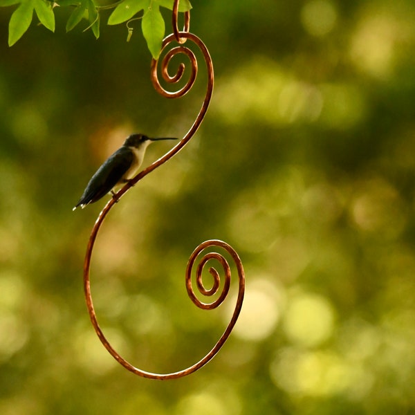 Hummingbird Feeder Copper - Etsy