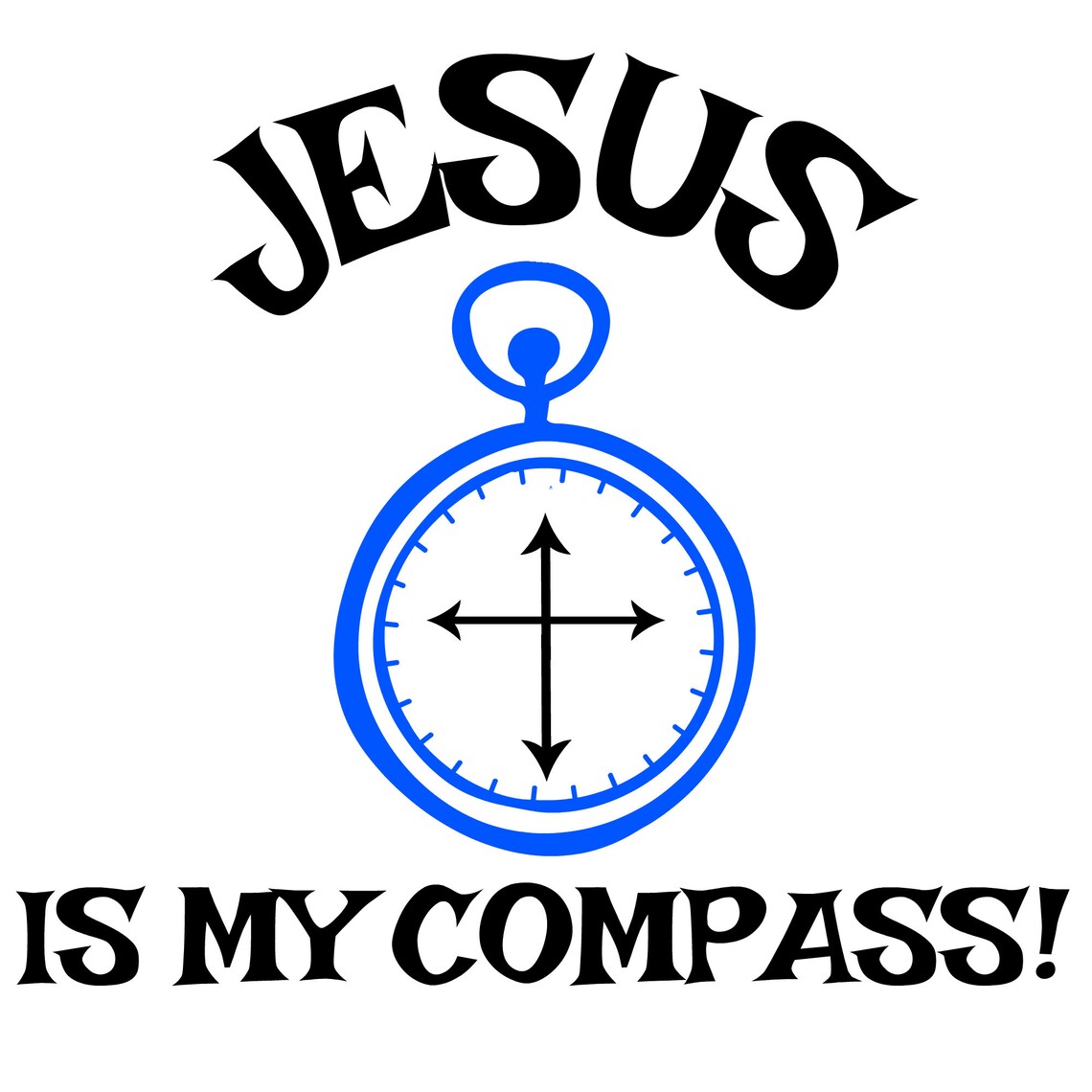 Jesus Is My Compass SVG PNG JPEG Christian Camping Design | Etsy