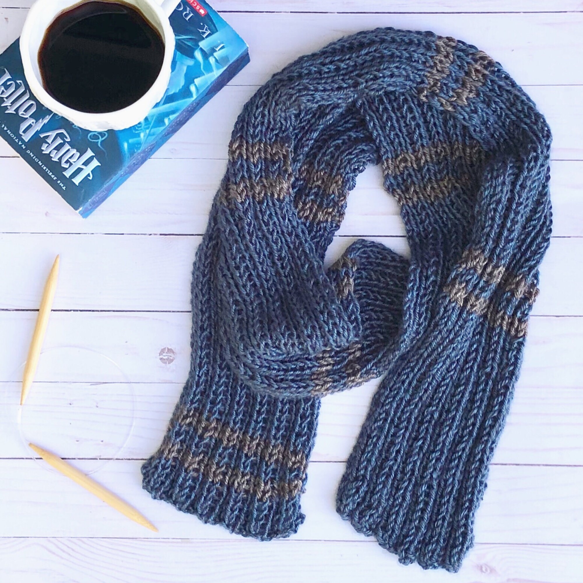 Knitting Pattern Bundle / Wizard School Spirit Scarf and Hat Knit ...