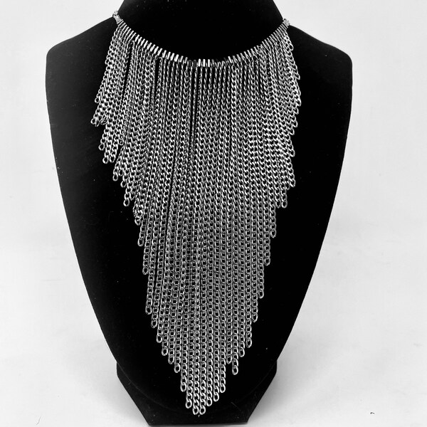 Fringe Necklace - Etsy