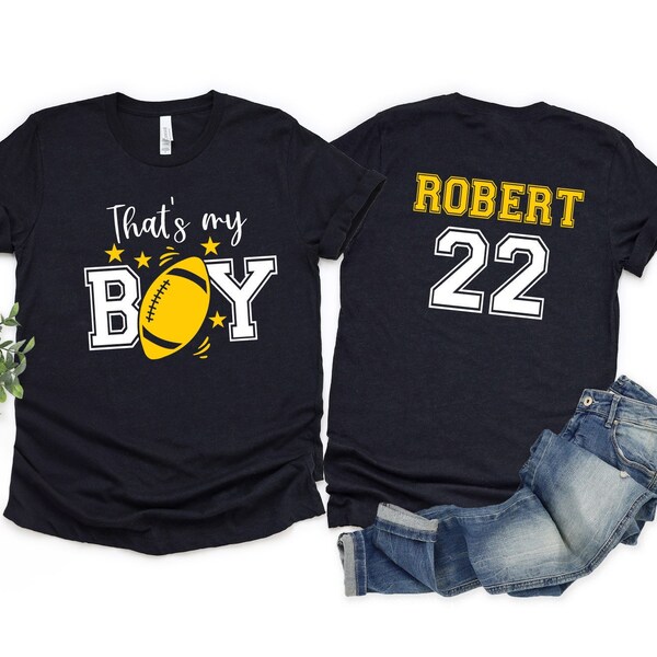 Football Shirt That's My Boy - Etsy
