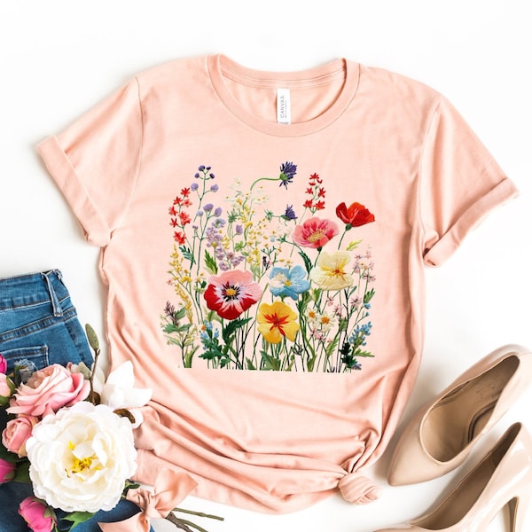 Flower Shirts - Etsy