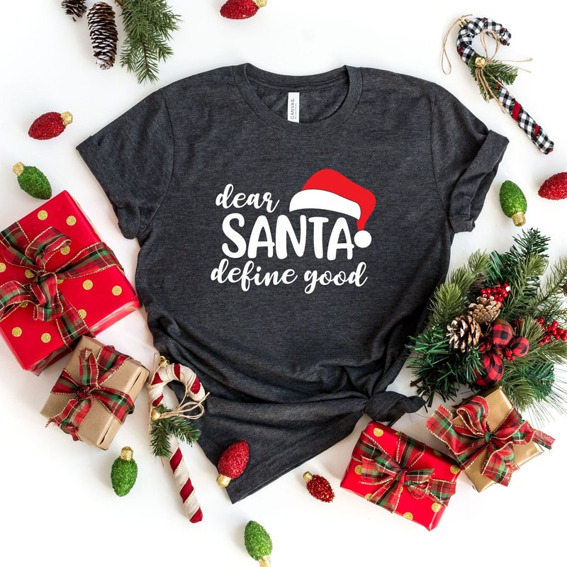 Dear Santa Define Good - Etsy
