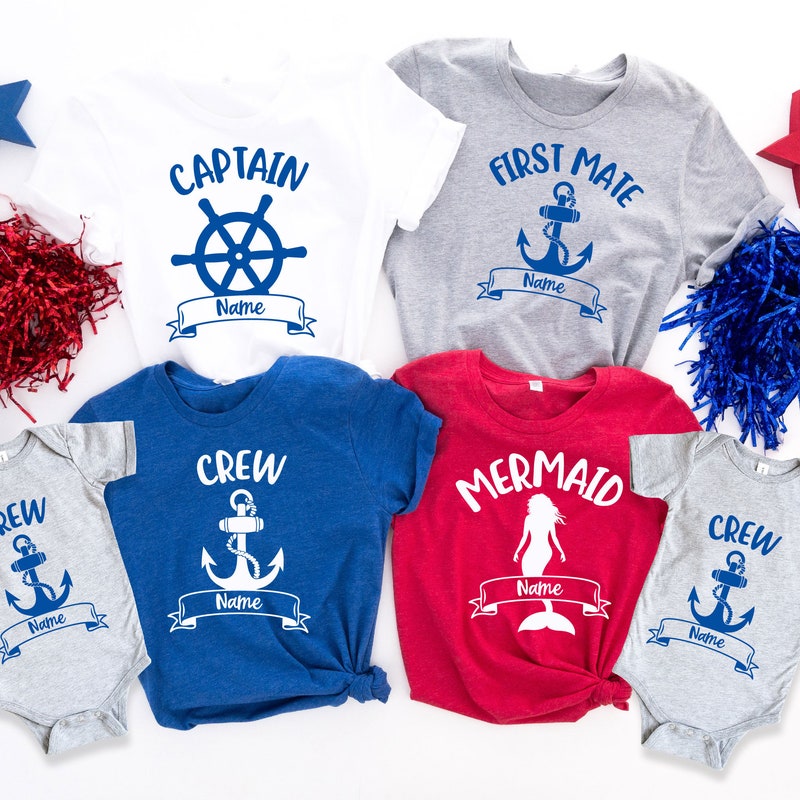 Custom Captain Shirts - Etsy