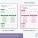 Monthly Budget Printable, 6 Colors, Income and Expense Worksheet, Money ...