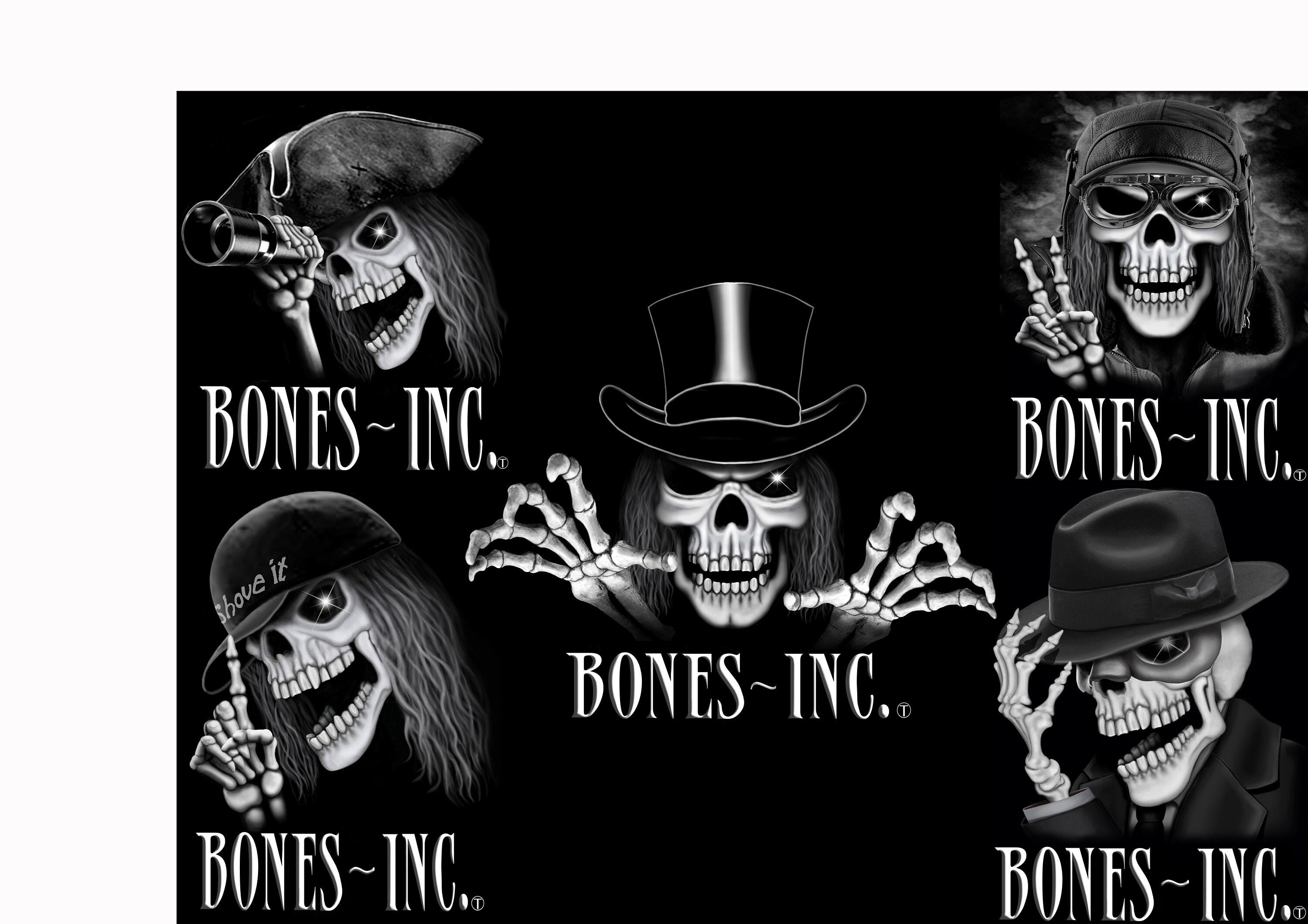 Slash Skull Wallpaper