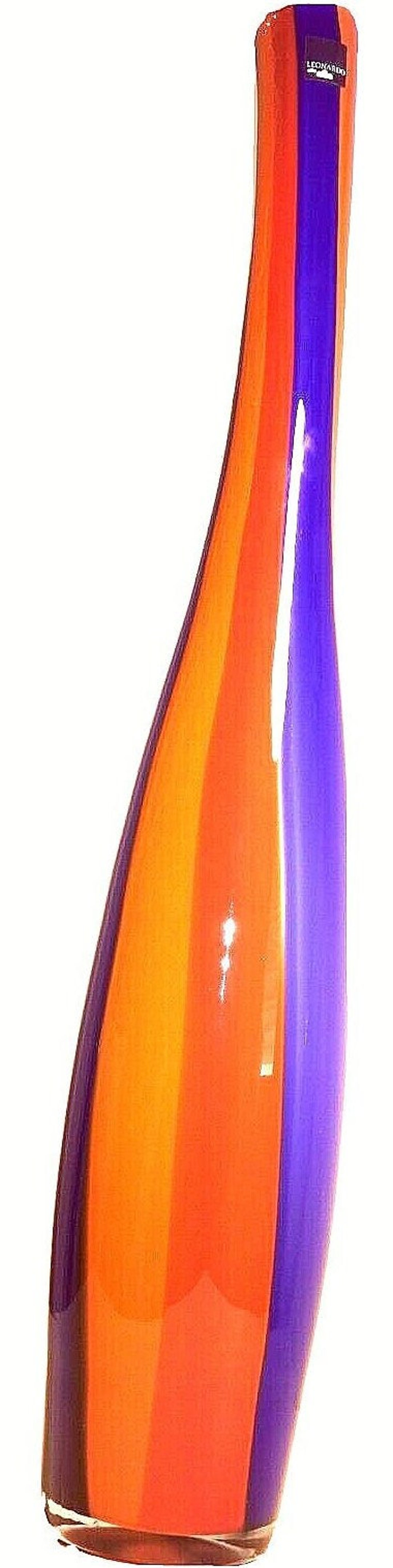 Murano Glass Vase Luxury Large Leonardo Multicolored Height 60 Cm ...