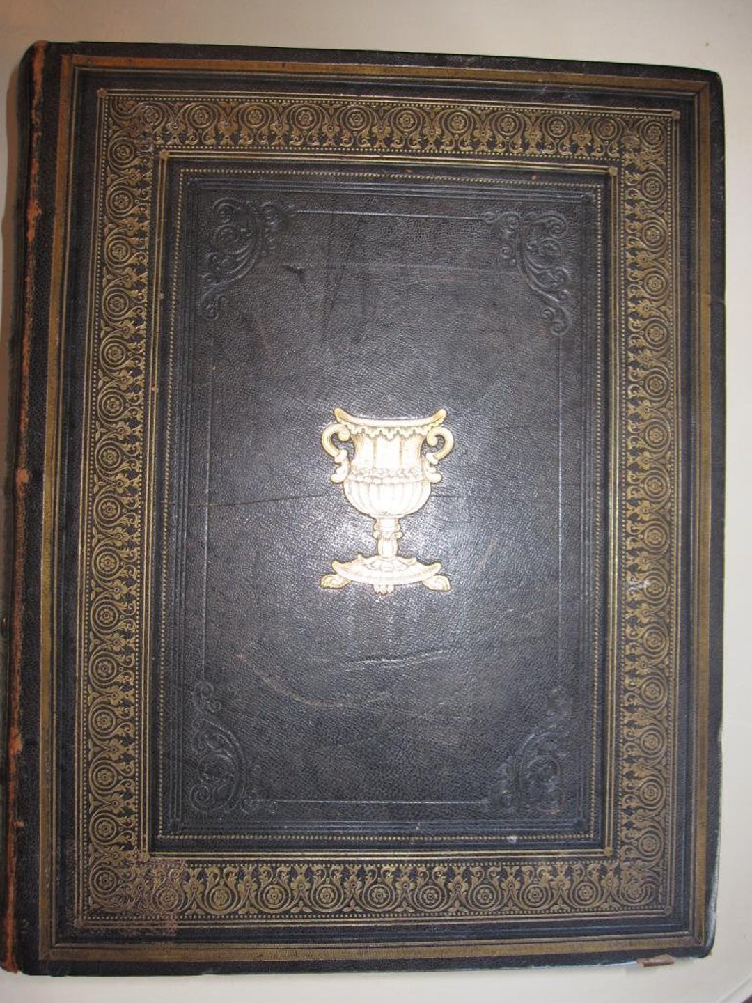 Family Bible 1857 Magnificent Pulpit Devotional Imperial Illustrated ...