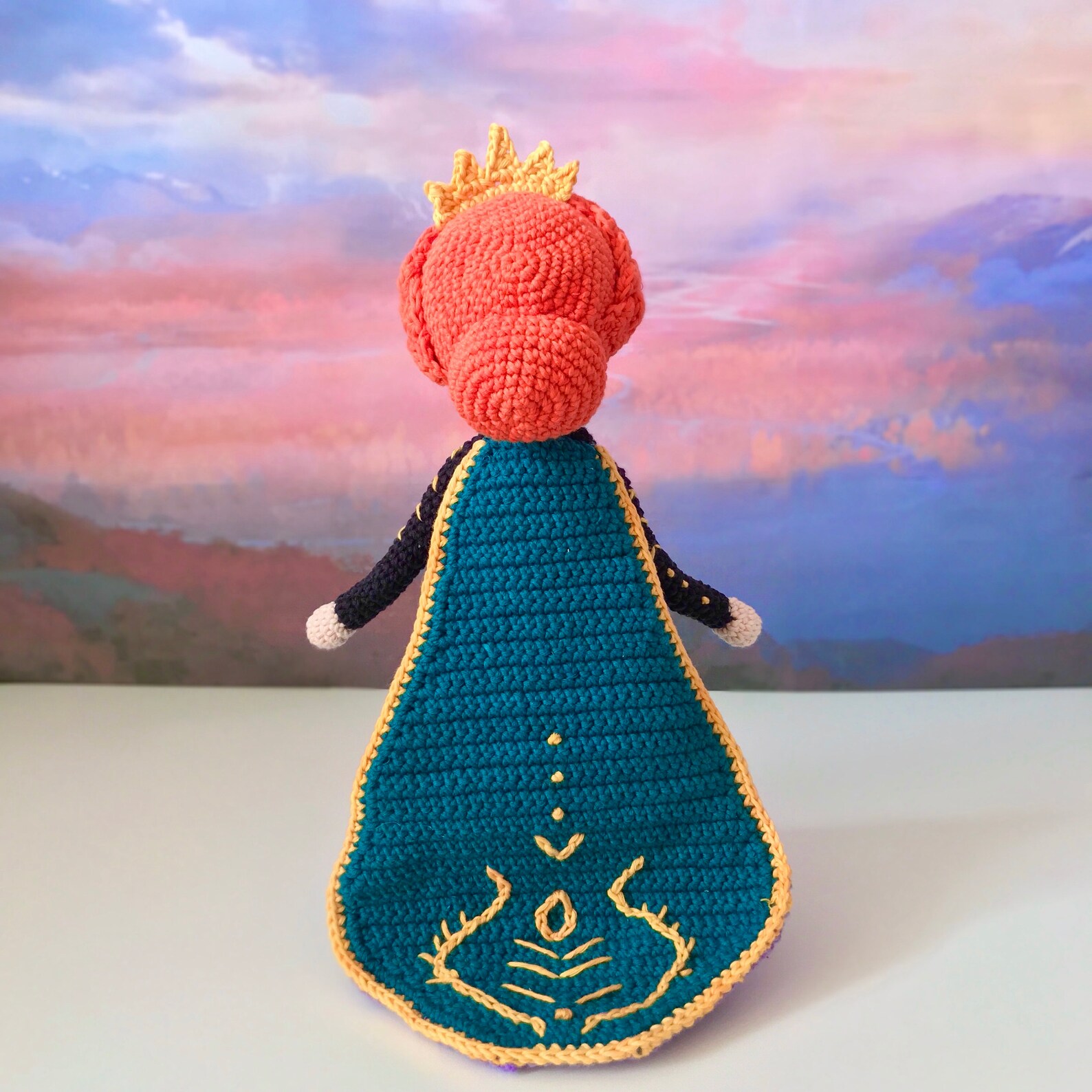 Patrón Amigurumi Anna De Frozen - Etsy