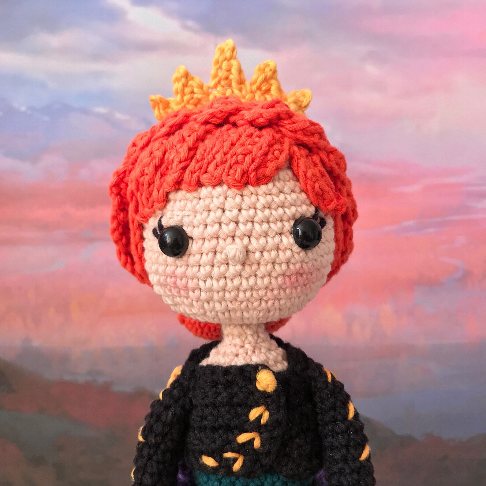 Patrón Amigurumi Anna De Frozen - Etsy