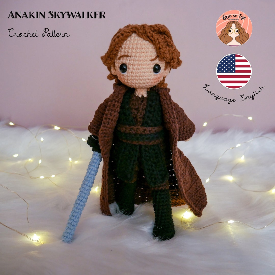 Anakin Skywalker - Crochet PATTERN (PDF FILE) - Etsy
