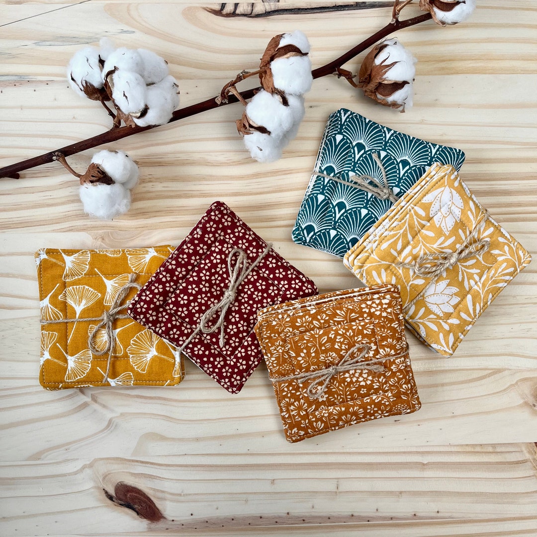 Fabric Coaster Glass Coaster Fabric Coaster Glass Coaster Fabric ...