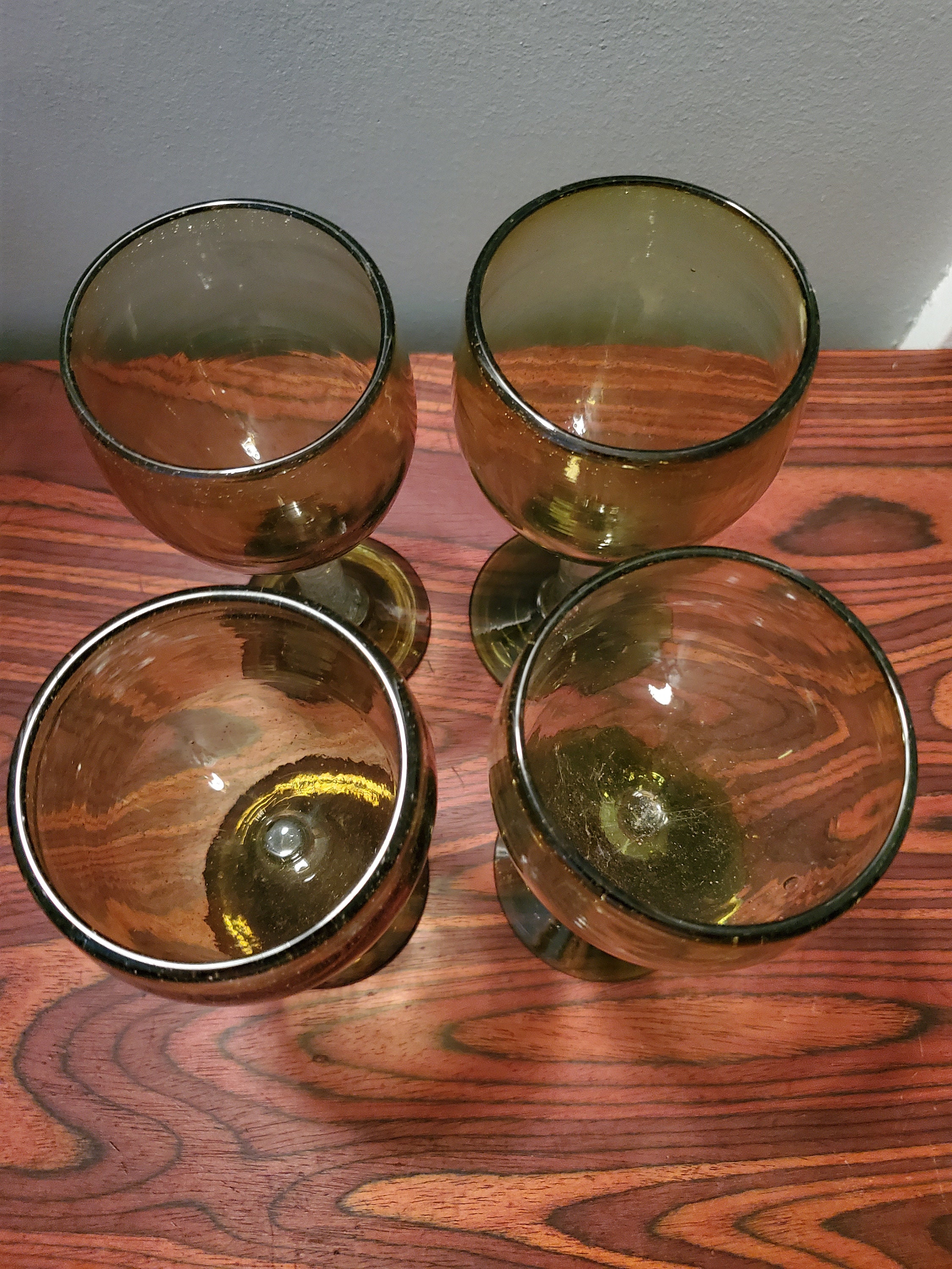 Handblown Glasseshandmade Glassblown Glasswinedrinking Etsy
