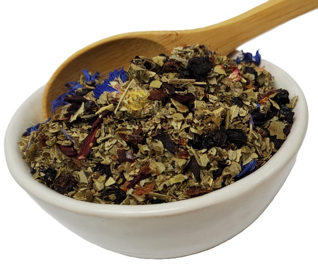 Huckleberry Delight With REAL Huckleberries Loose Leaf Herbal Tea - Etsy