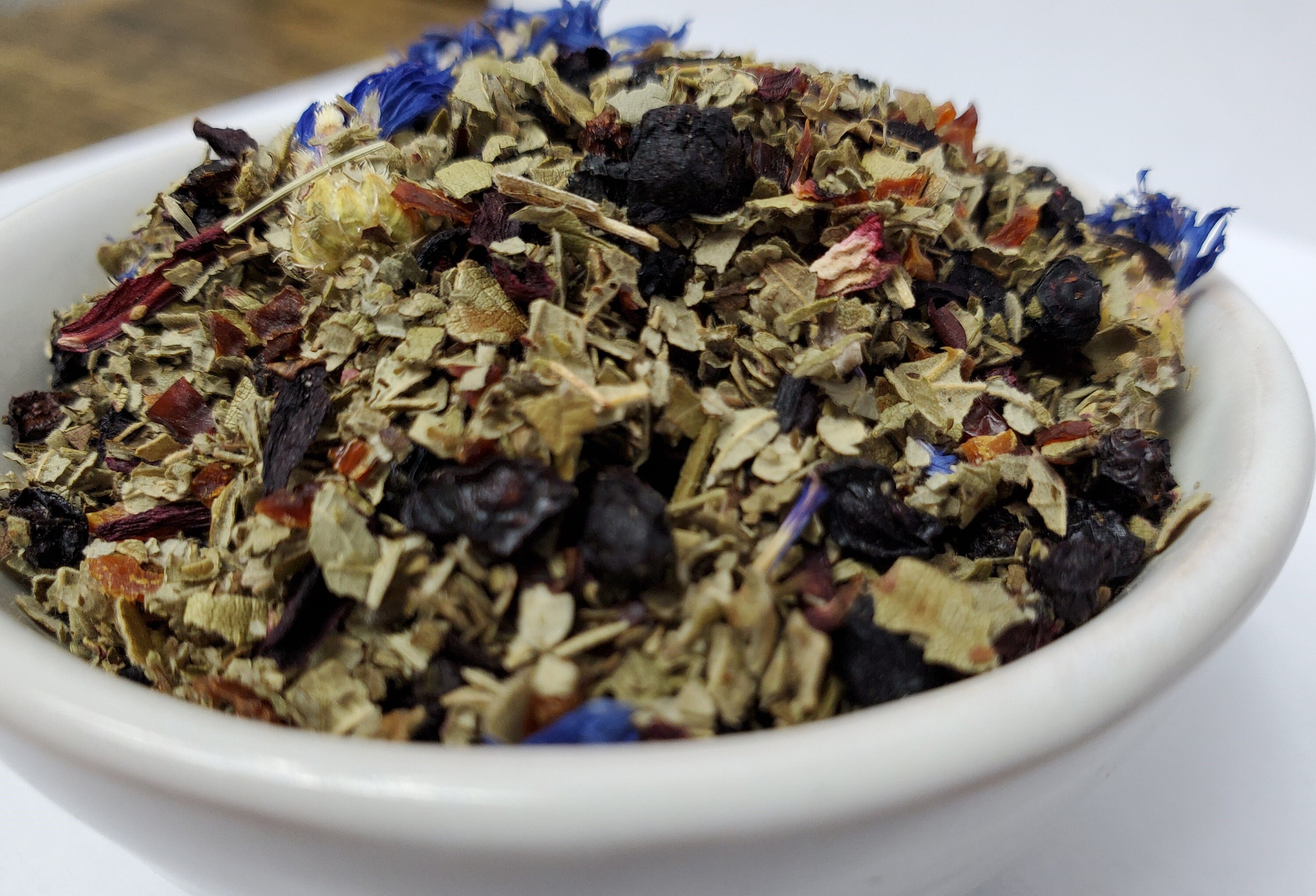 Huckleberry Delight With REAL Huckleberries Loose Leaf Herbal Tea - Etsy