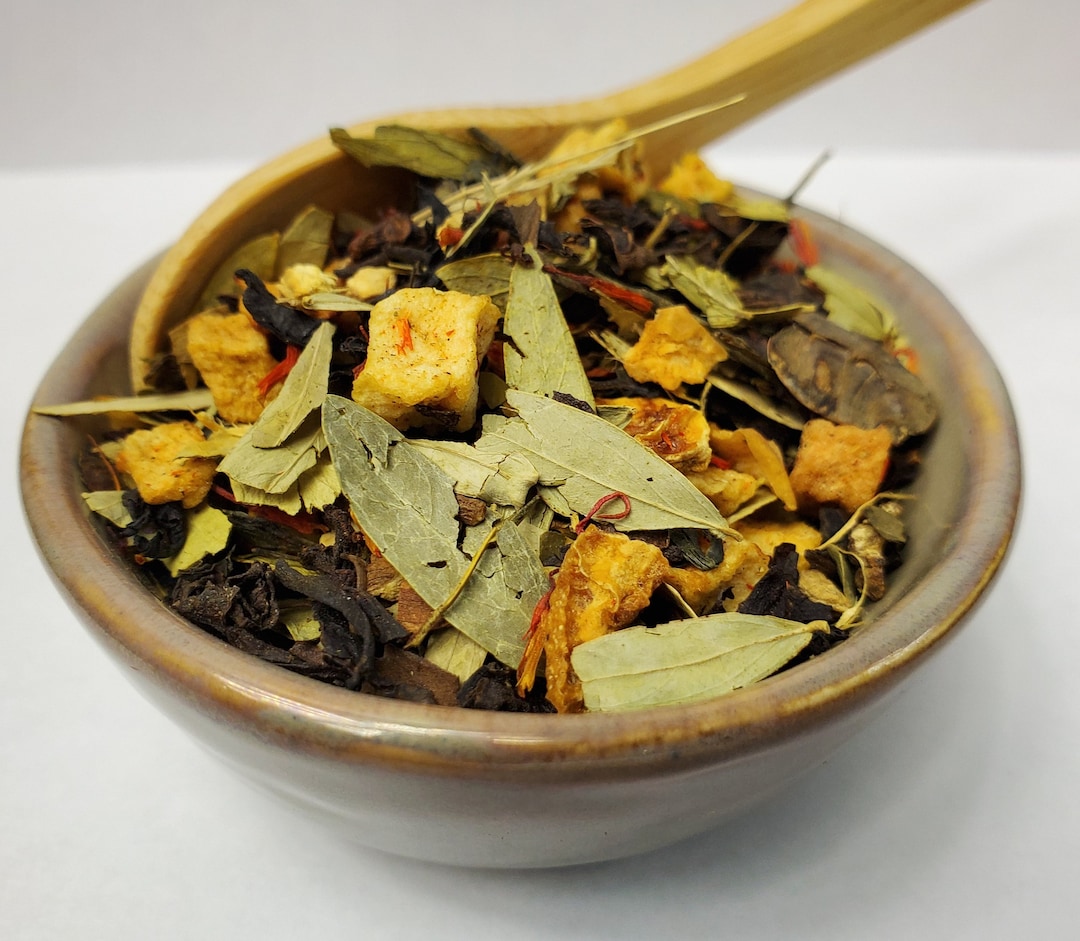 Flaco Té de hojas sueltas Oolong Jengibre Senna Yerba Mate Diente de ...