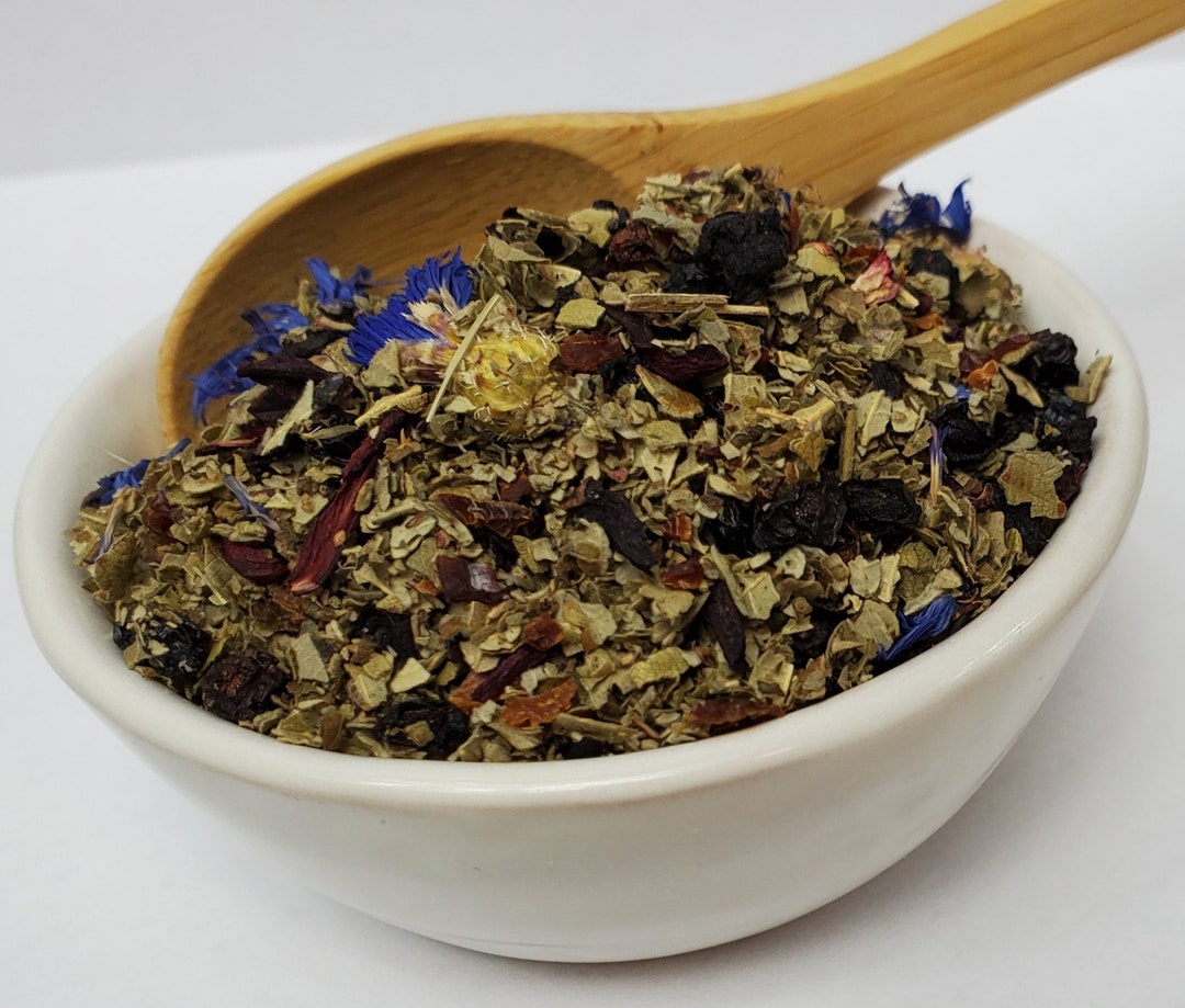 Huckleberry Delight With REAL Huckleberries Loose Leaf Herbal Tea - Etsy