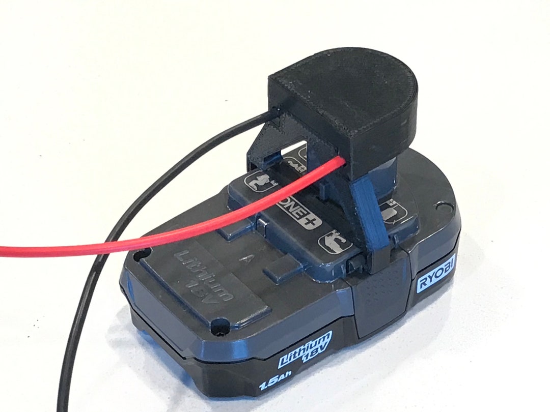 Ryobi One+ Battery Power Mount Connector Adapter Dock Holder 12 Awg ...