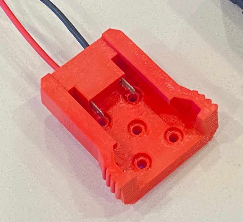 Milwaukee M18 Battery Adapter | Dock | Mount | Holder | Optional 12 Awg ...