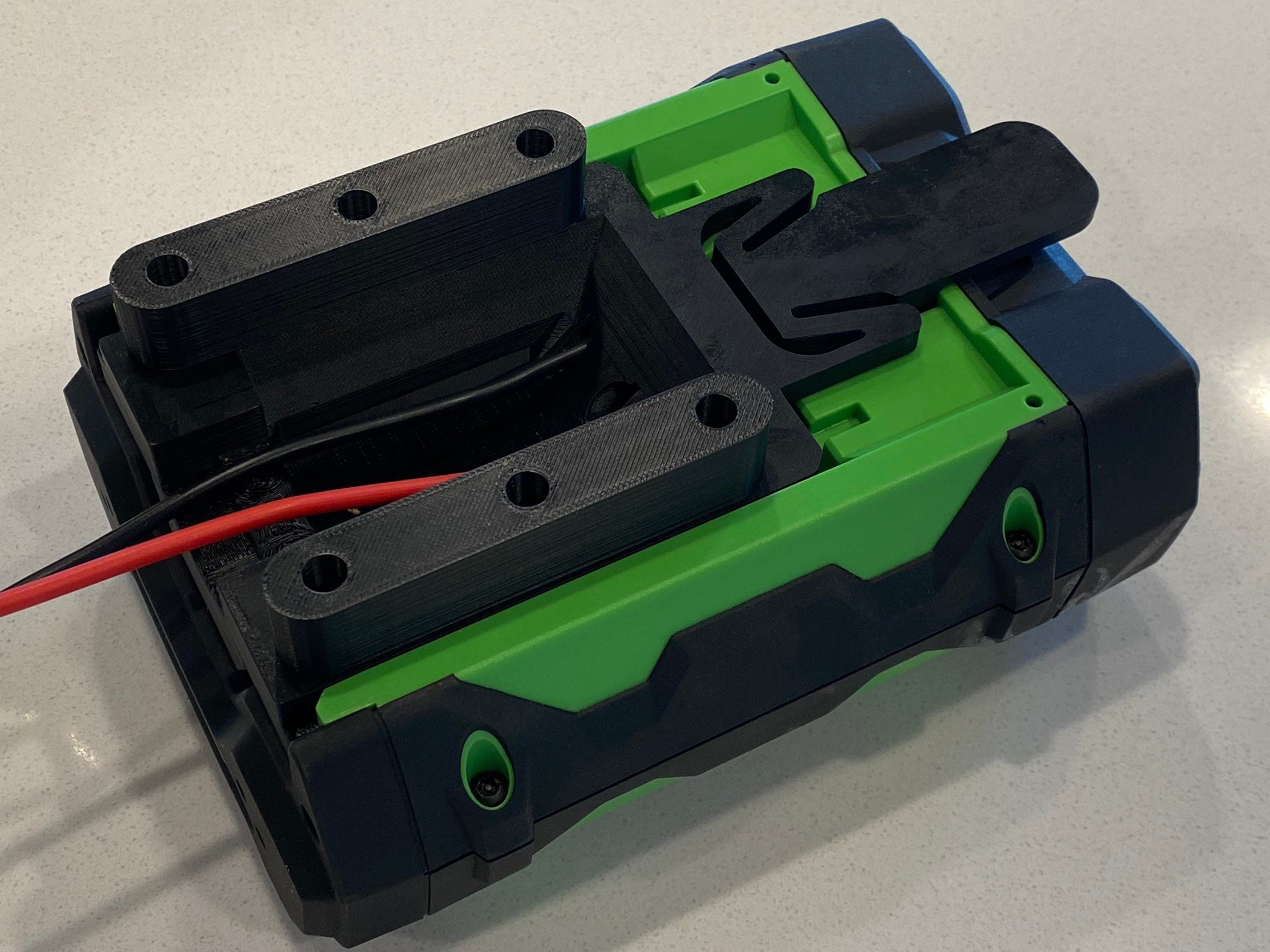 Ego 56V Battery E-bike Adapter | Holder | Mount | 12 Awg Wiring - Etsy