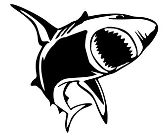 Jaws svg | Etsy