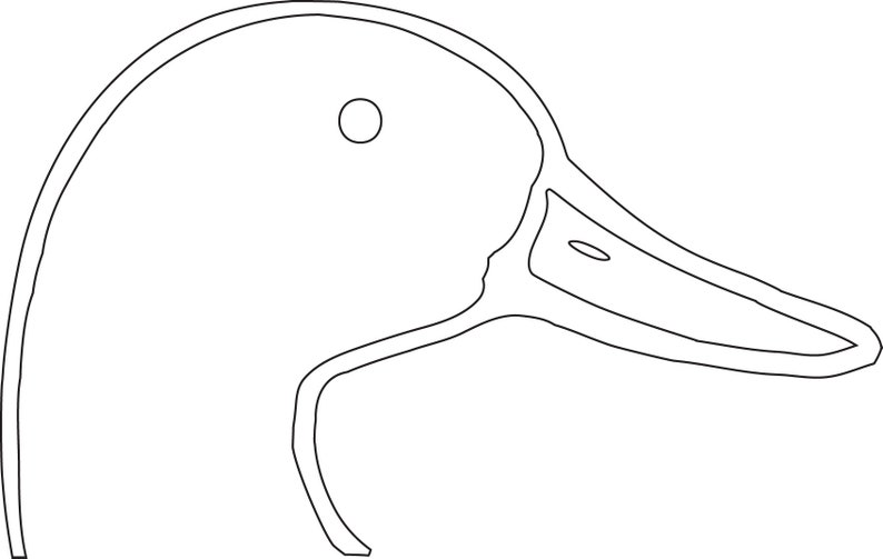 Duck Head 15 files Instant Download 3-SVG 3-PNG 3-EPS | Etsy