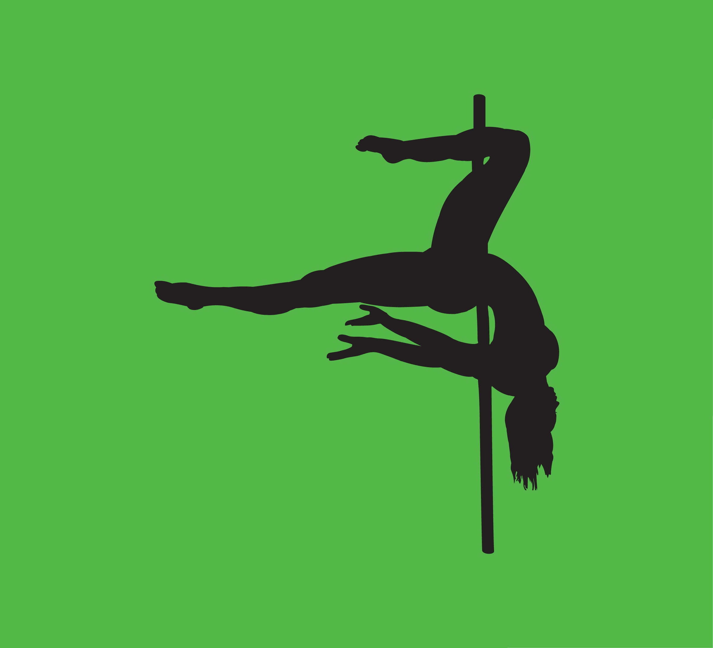 Pole Dancing Stickers
