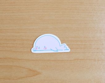 Kawaii Seal Sticker Stickers Cute Decal Cut - Etsy