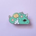 Melon Dog Mini Enamel Pin - Etsy