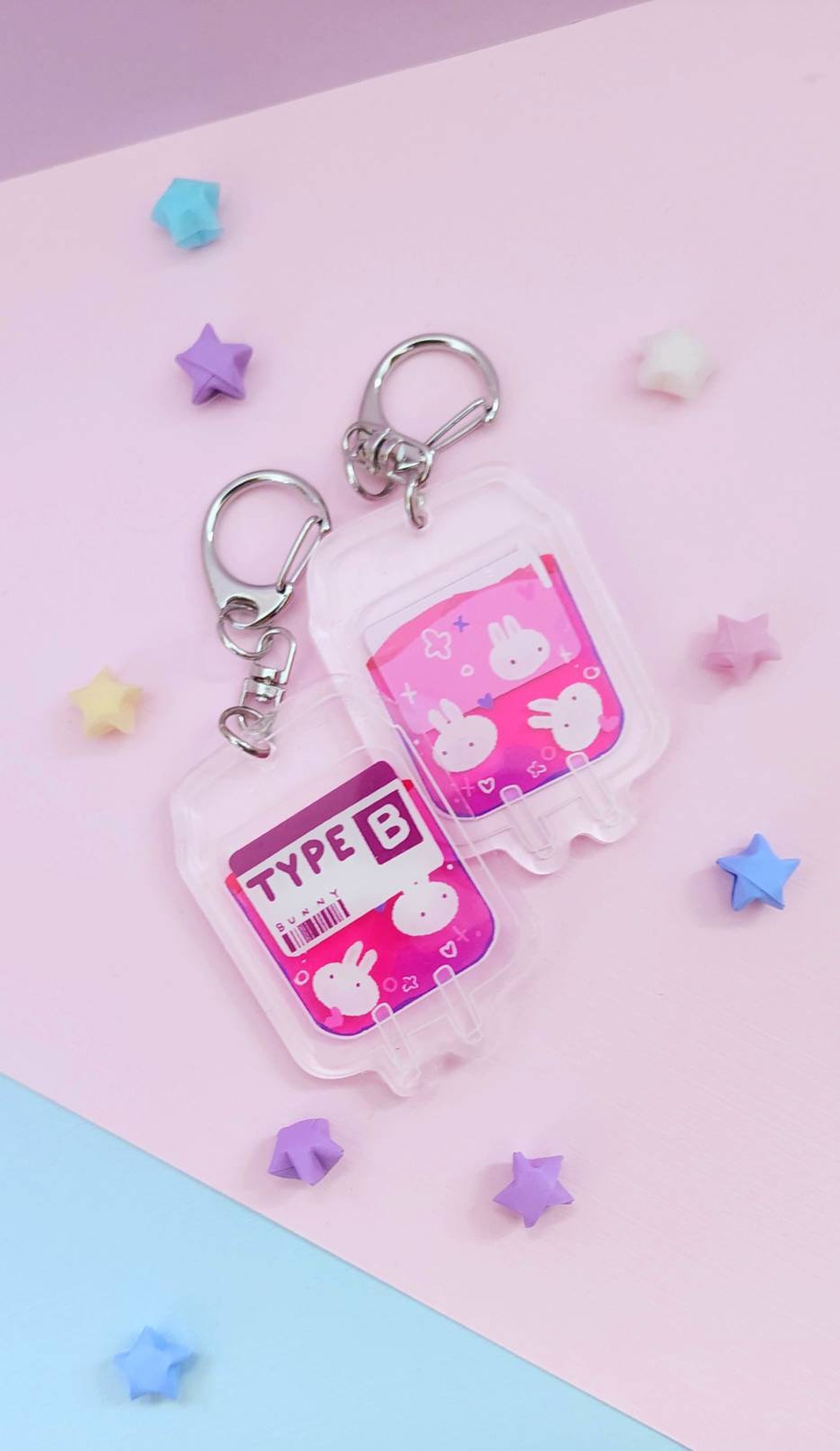Cute IV Bag Acrylic Charms (type Poyo, Bunny, Devil) - Etsy