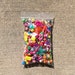 Rainbow Bead/charm Confetti With String - Etsy