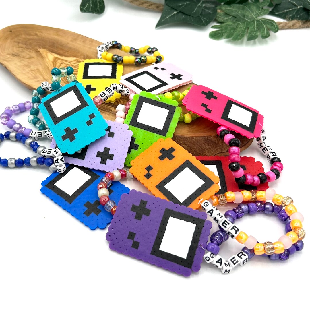 Gameboy (set of 5) Perler Bracelets - Etsy