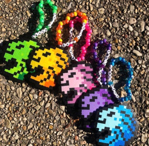 Five Lion Perler Bracelets - Etsy